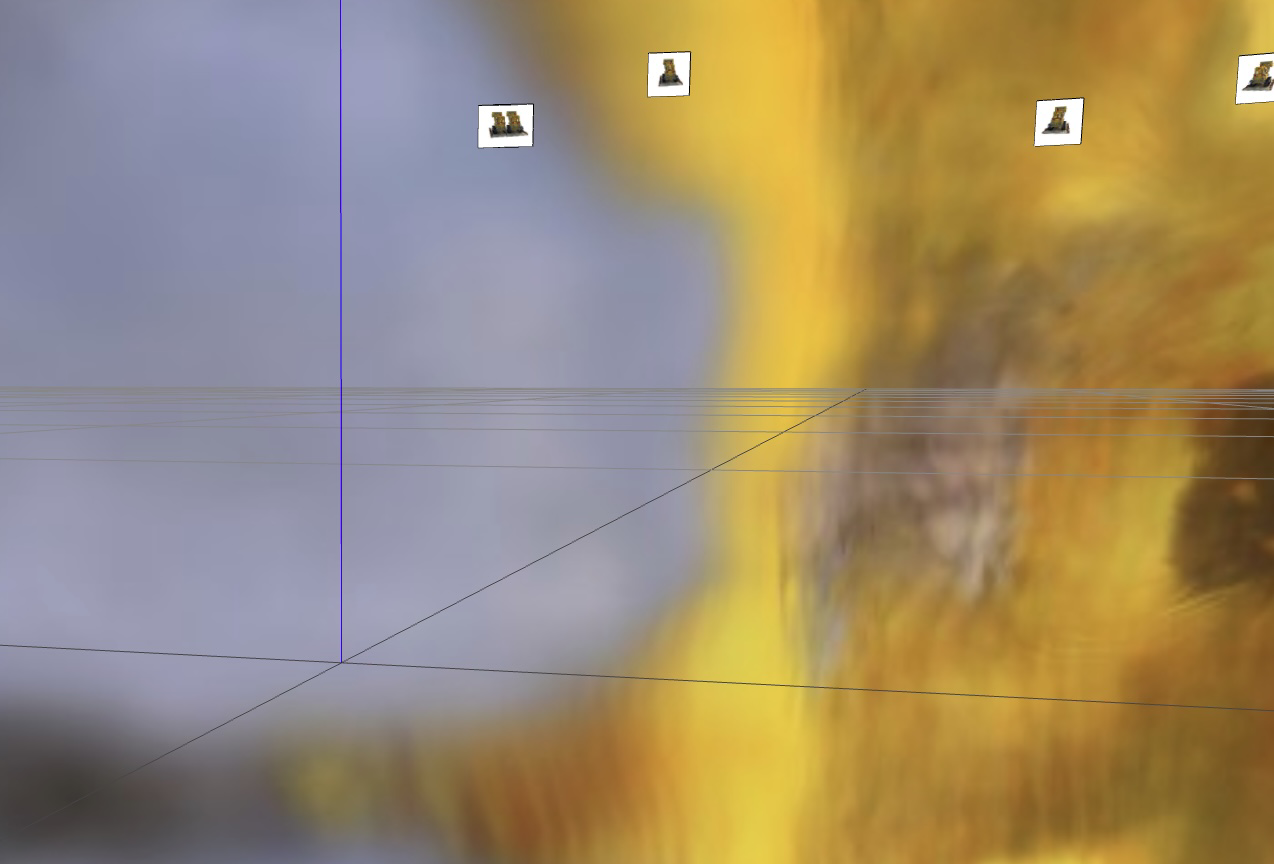 Nerfacto Weird Circular Crops And Ripples When Using No Scene Contraction And No Render Crop