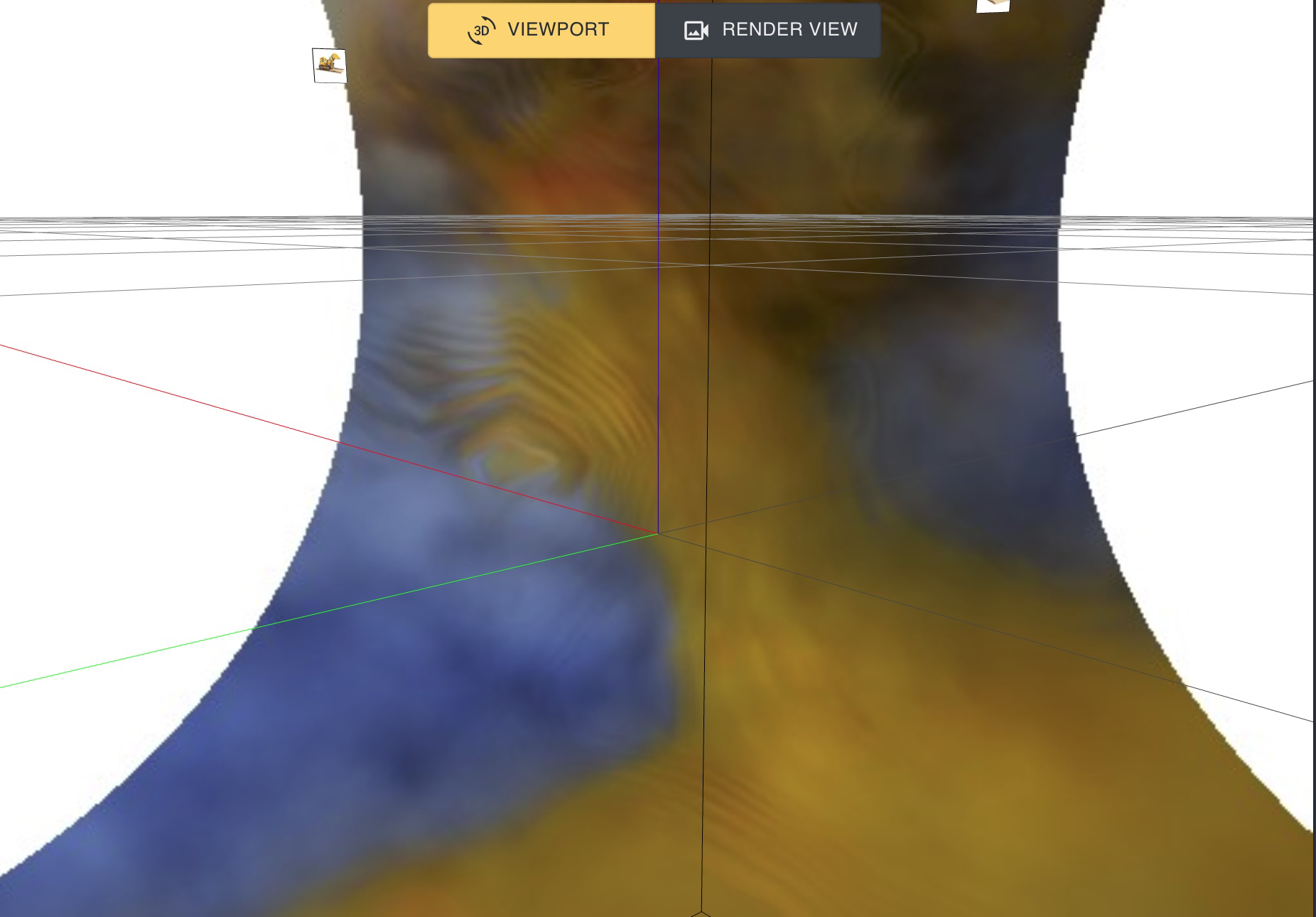 nerfacto: Weird circular crops and ripples (when using no scene contraction and no render crop ...