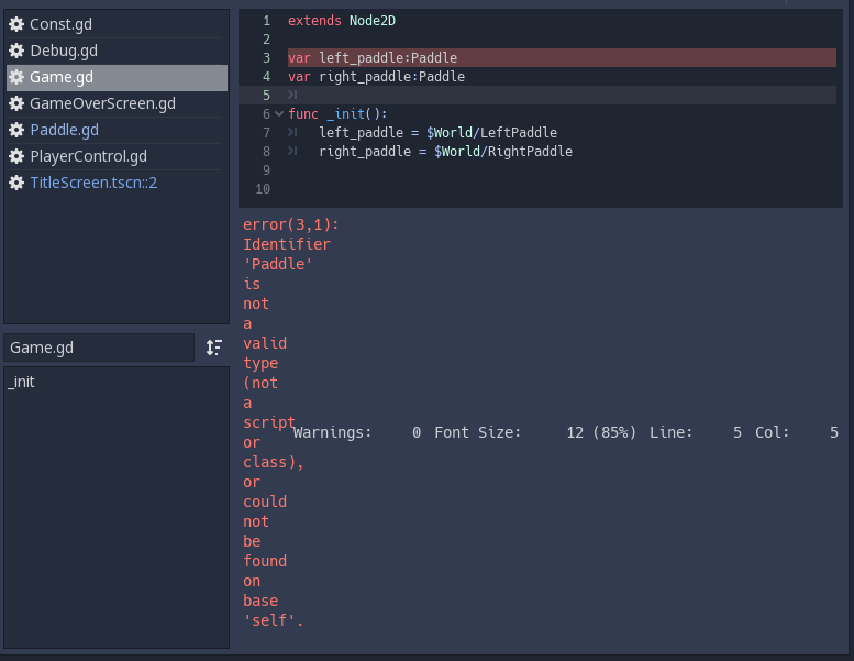 Error message taking up screen space · Issue #25042 · godotengine/godot · GitHub