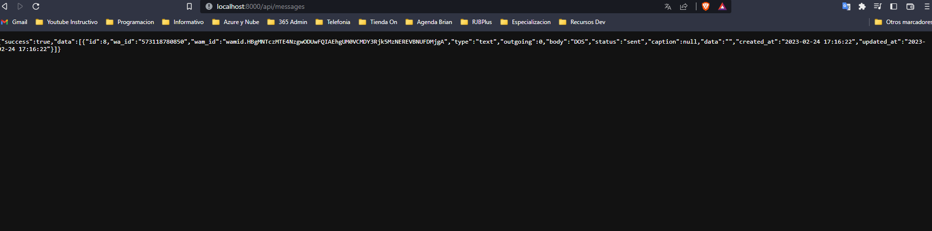 Clase rutas para cargar mensajes Backend · Issue #48 · Vinix-Code-Dev/curso-api-whatsapp ...