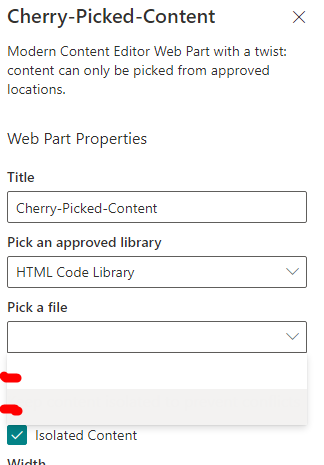 Can't correctly load Approved Libraries in "react-cherry-picked-content" sample · Issue #2530 ...