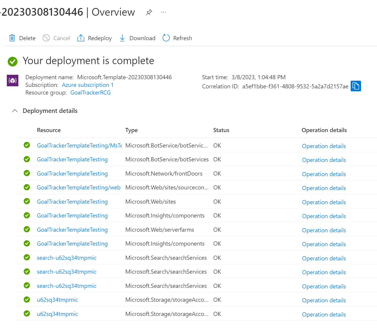 No table create during deplyment · Issue #47 · OfficeDev/microsoft-teams-apps-goaltracker · GitHub