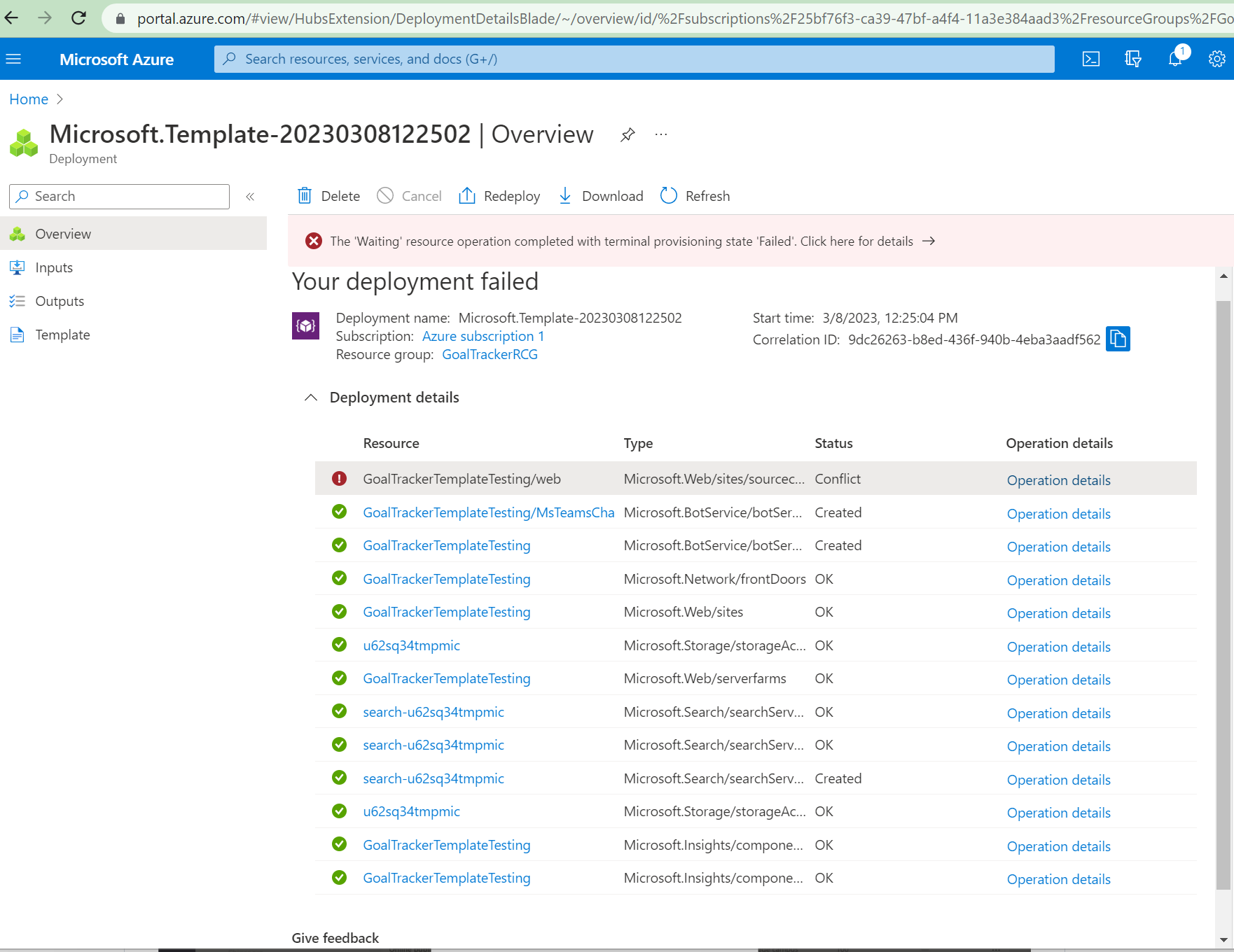 No table create during deplyment · Issue #47 · OfficeDev/microsoft-teams-apps-goaltracker · GitHub