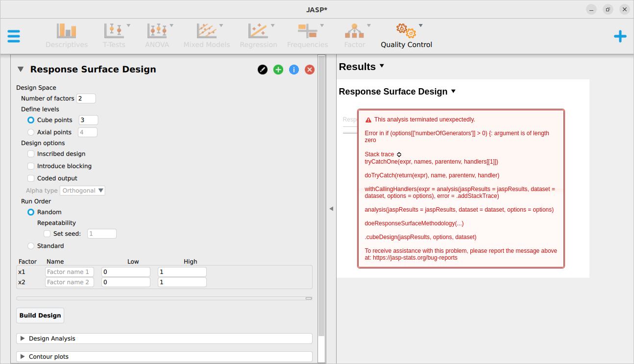 [Bug]: Quality control of JASP in ubuntu · Issue #1801 · jasp-stats/jasp-issues · GitHub