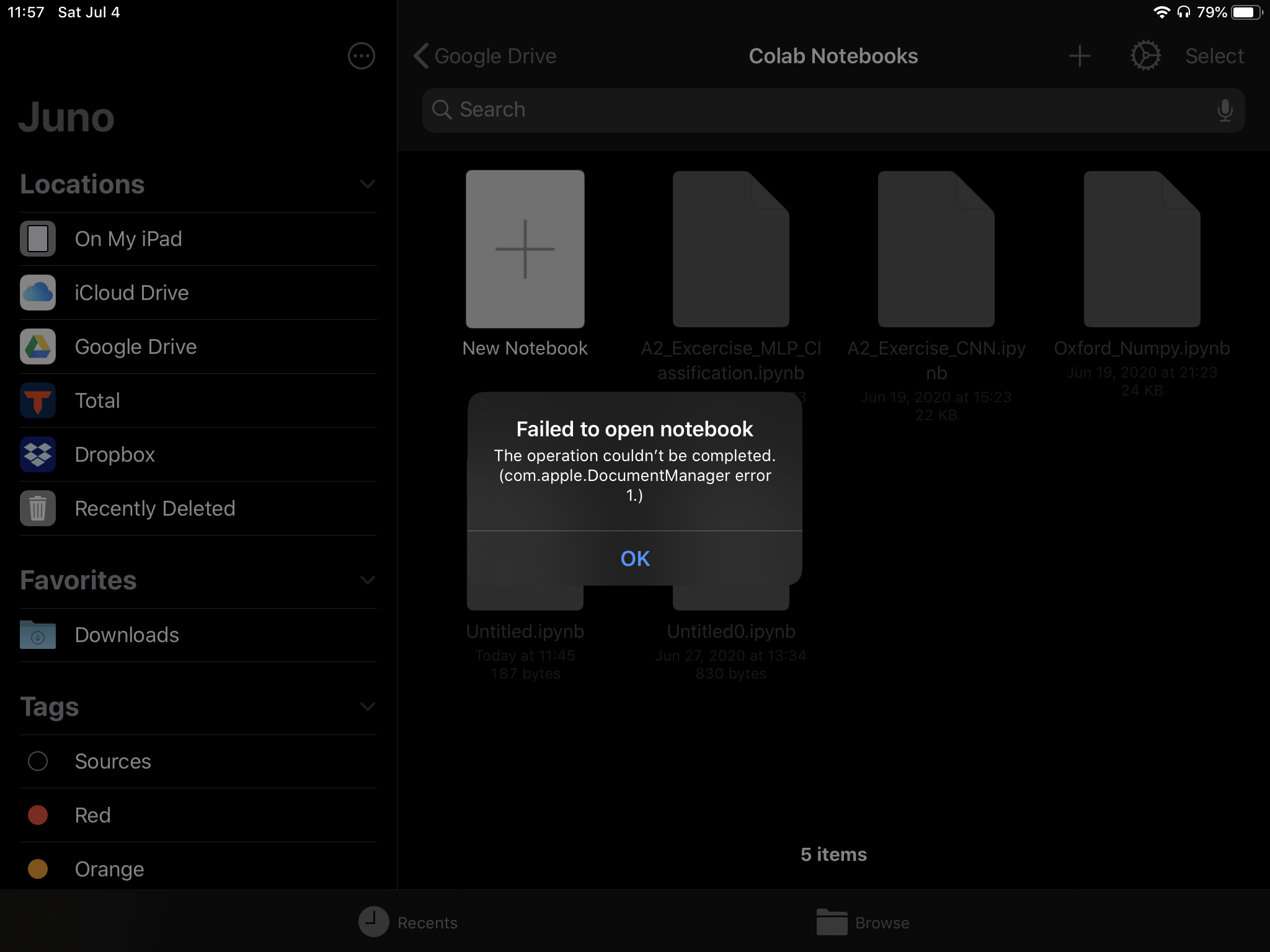 Google Colab Jupyter Notebook · Issue #185 · rationalmatter/Juno-Issue ...