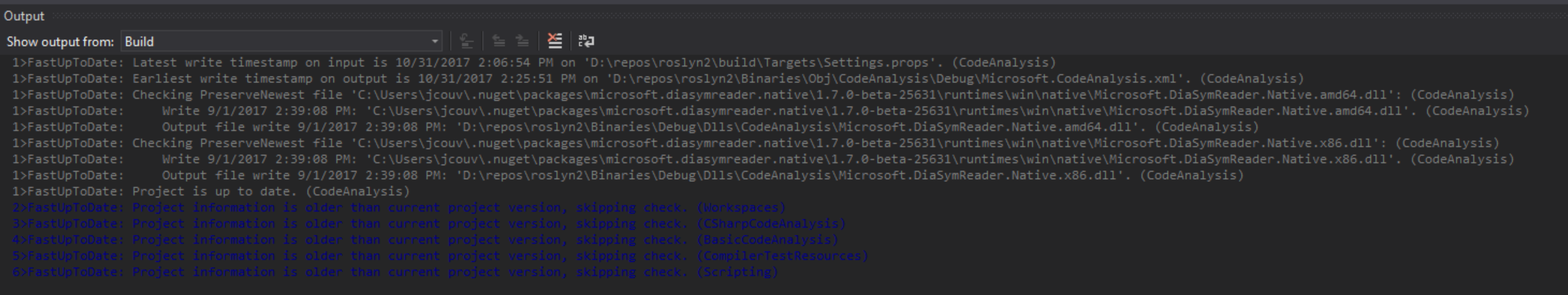 Build in IDE makes no apparent progress · Issue #2935 · dotnet/project-system · GitHub