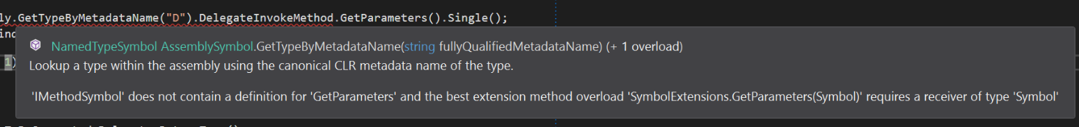 Unexpected red squiggles when working inside lambda · Issue #24654 · dotnet/roslyn · GitHub