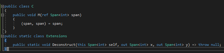 'Use expression body for methods' suggestion breaks compilation · Issue #27438 · dotnet/roslyn ...