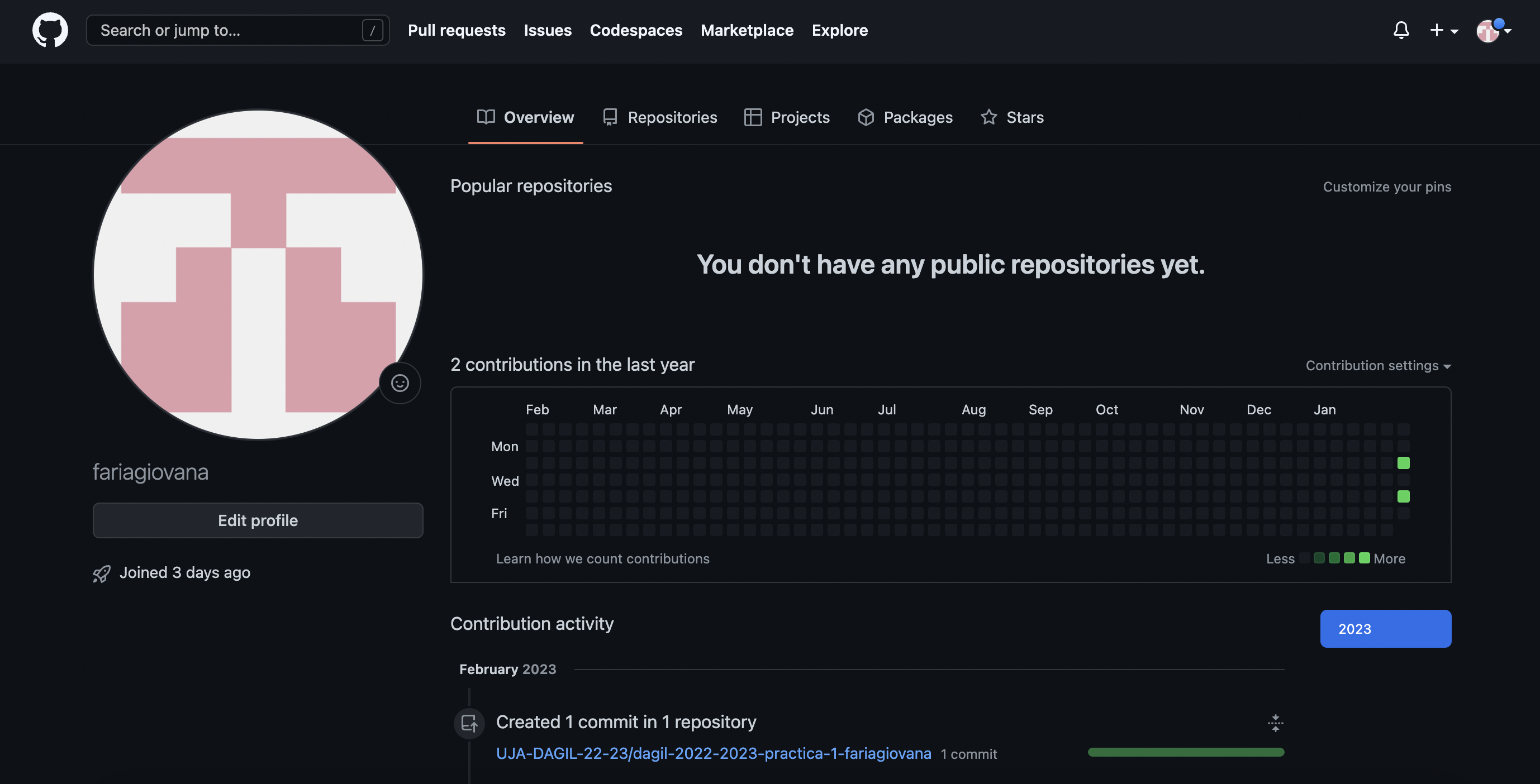 GitHub - UJA-DAGIL-22-23/dagil-2022-2023-practica-1-fariagiovana: dagil-2022-2023-practica-1 ...