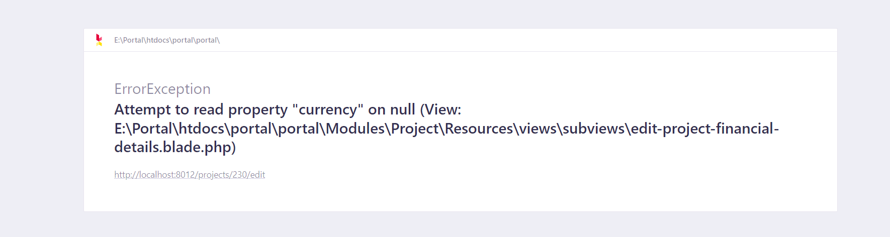 Need To fix Project Edit Page · Issue #3075 · ColoredCow/portal · GitHub