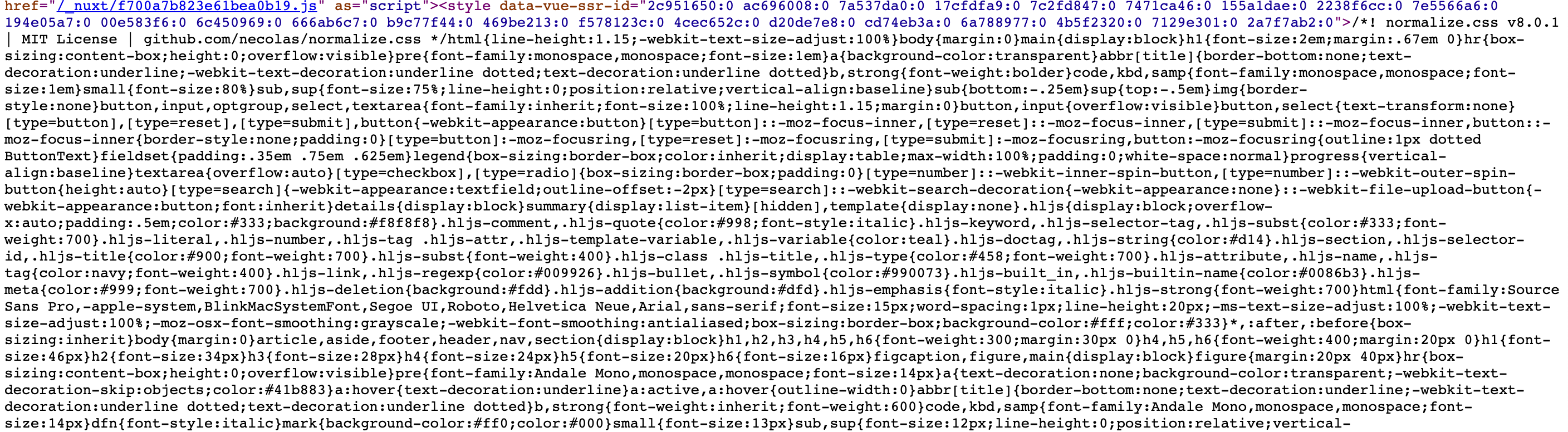 Optimizing Css Delivery For Better Page Speed Performance · Issue 6144 · Nuxtnuxt · Github