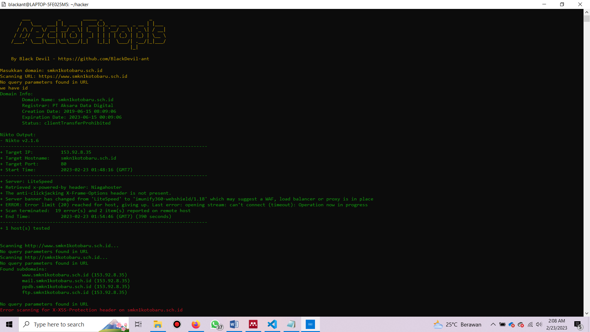 GitHub - BlackDevil-ant/whois_scanner