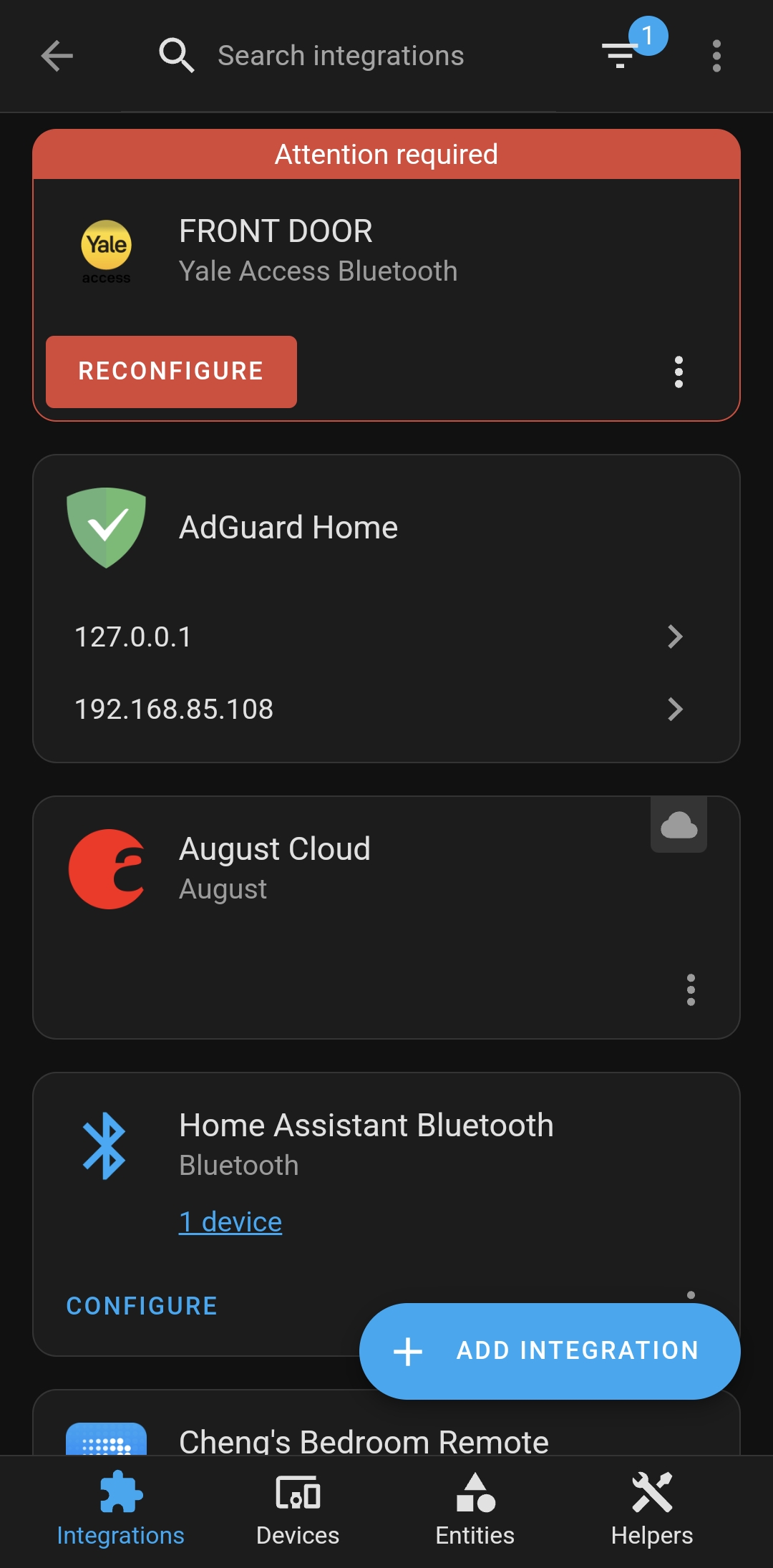 yalexs_ble: Home Assistant asks for new key even though lock works fine · Issue #92887 · home ...