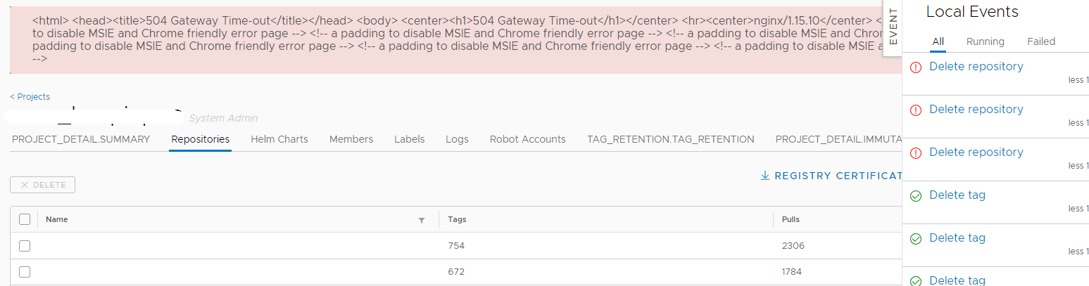 image delete error · Issue #10557 · goharbor/harbor · GitHub