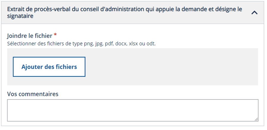 Texte multiligne dans un contrôle de pièce jointe · MTESSDev FRW ...