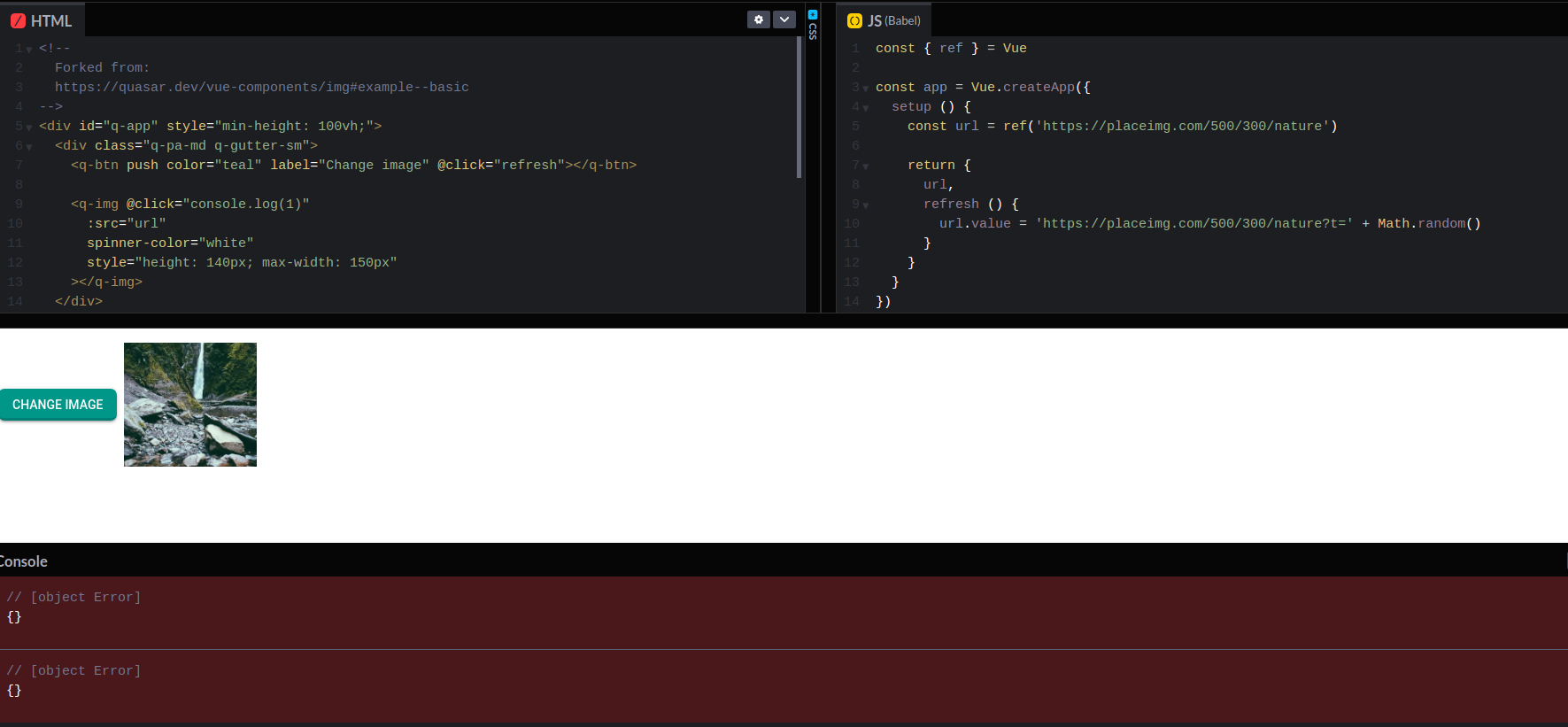 q-img calls @click handler twice · Issue #10644 · quasarframework/quasar · GitHub