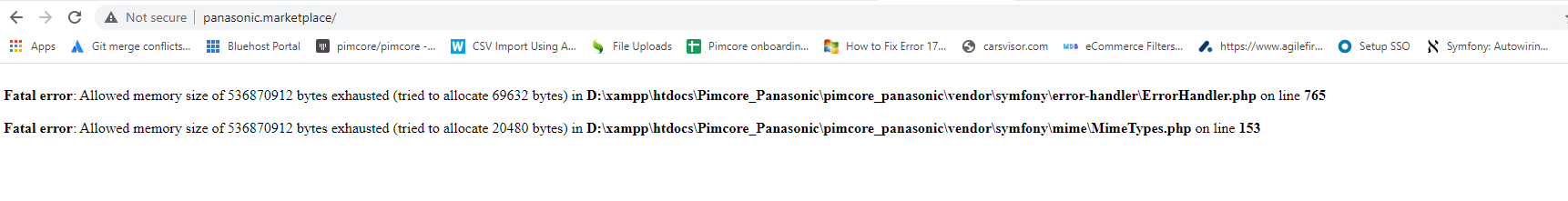 [Bug]: Pimcore Email Template Is Not Working. Showing Memory Leakage · Issue #10476 · pimcore ...