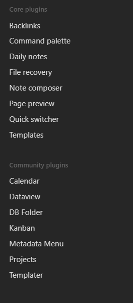 Trying to create status for how long i am with each track in projects with templater ...