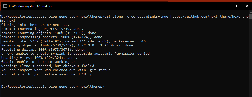 Windows fix symbolic link language/default.yml · Issue #584 · next-theme/hexo-theme-next · GitHub