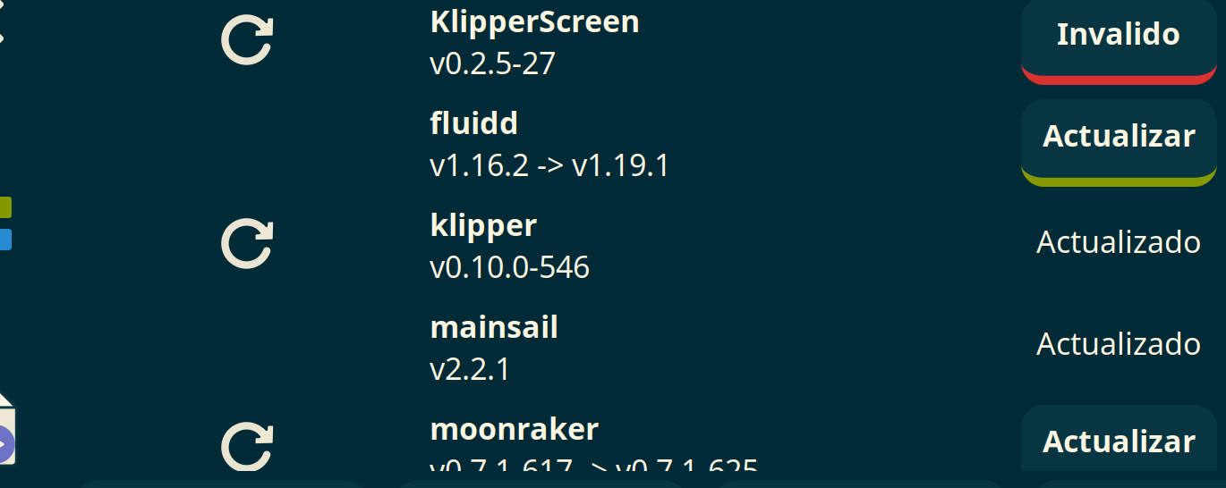 [BUG] Updater showing version as "?" · Issue #701 · KlipperScreen/KlipperScreen · GitHub