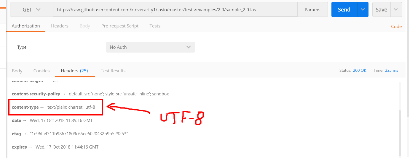 Error if no charset encoding in response headers · Issue #259 · kinverarity1/lasio · GitHub