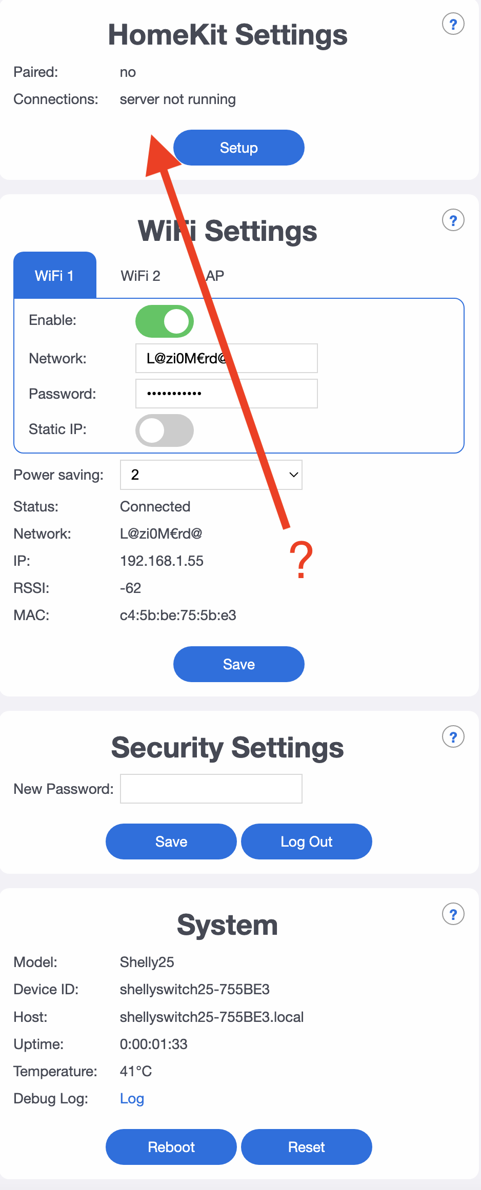 Can't set homekit pincode · Issue #1216 · mongoose-os-apps/shelly-homekit · GitHub