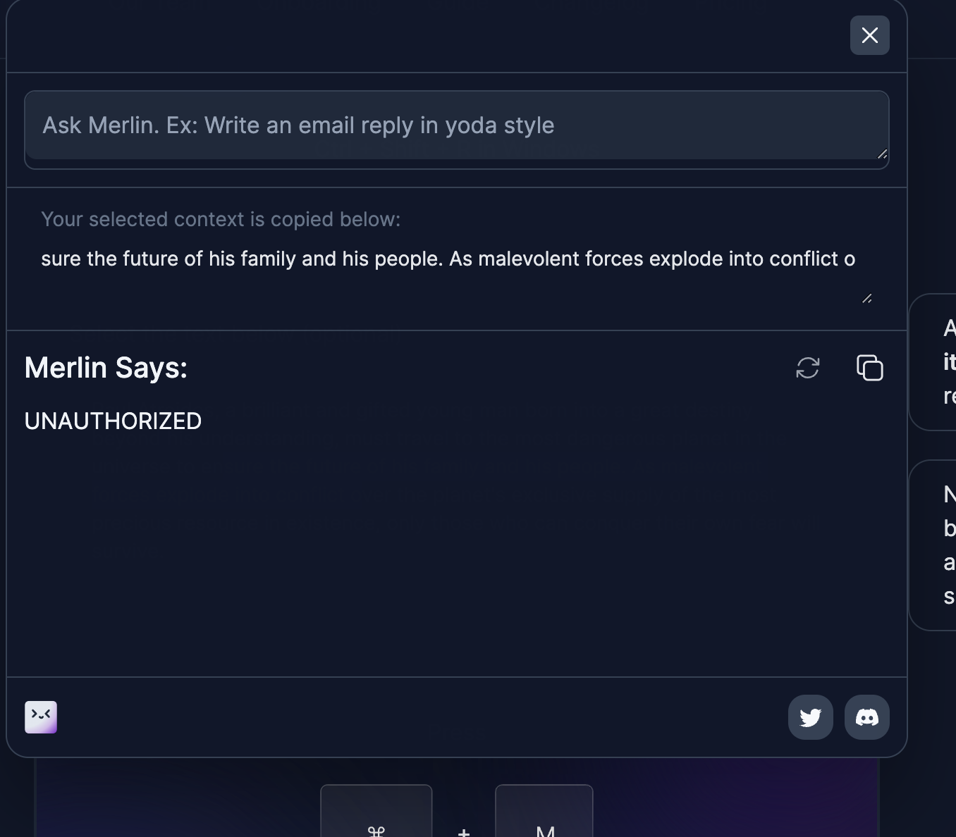 'UNAUTHORIZED' Error When Copying Text · Issue #41 · foyer-work/Ooogle-it · GitHub