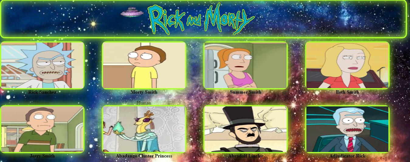 GitHub - sorake14/Rick_And_Morty: Uma maneira simples e eficaz de utilizar uma API. Nesse modelo ...