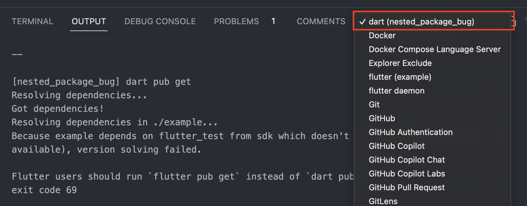 Get Packages Commands Should Not Include Example Folder Implicitly 