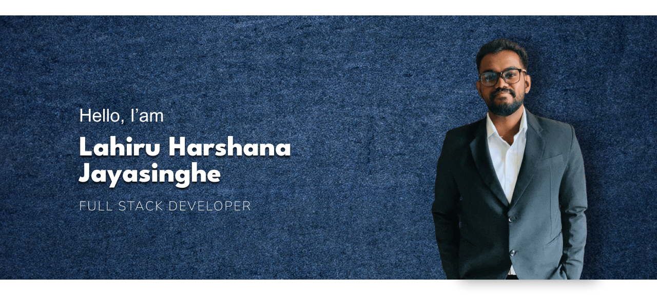 LahiruHarshana (Lahiru Harshana Jayasinghe) · GitHub