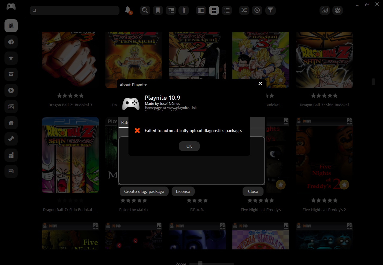 Playnite Crash report · Issue #3321 · JosefNemec/Playnite · GitHub