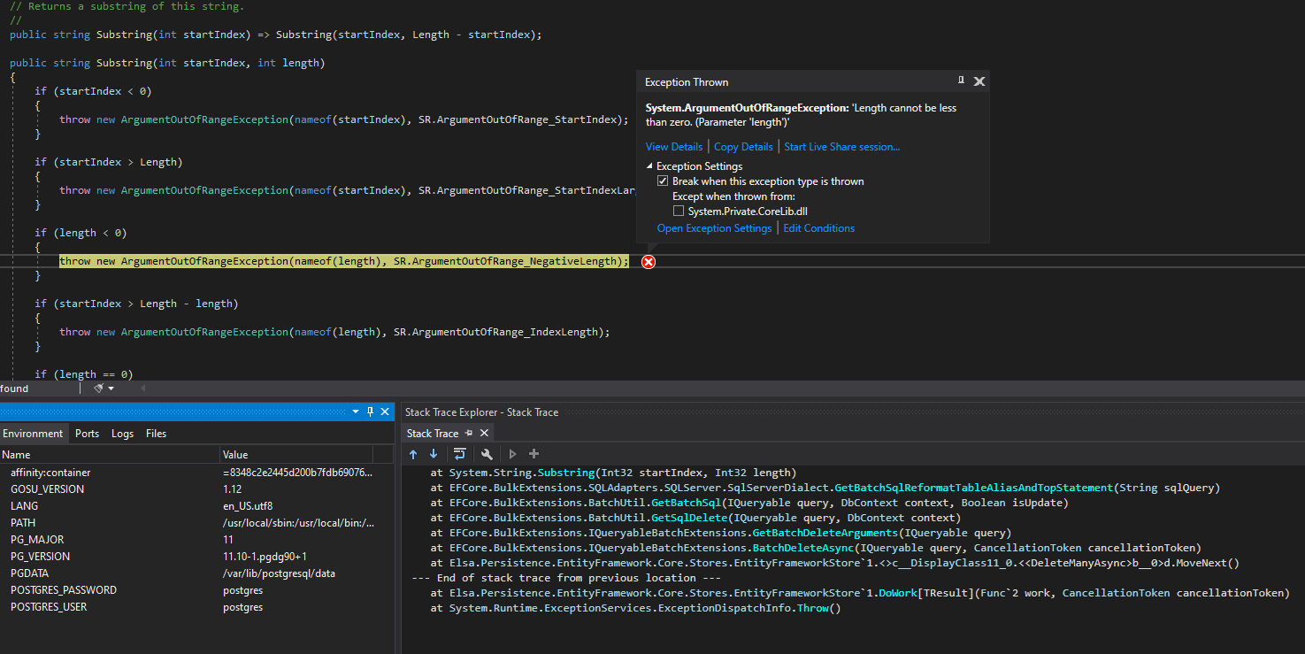 [Elsa 2] - EF Core PostgreSQL Persistence - Error when running flow ...