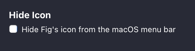 Fig crashes when running `fig` with the menu icon hidden · Issue #532 · withfig/fig · GitHub