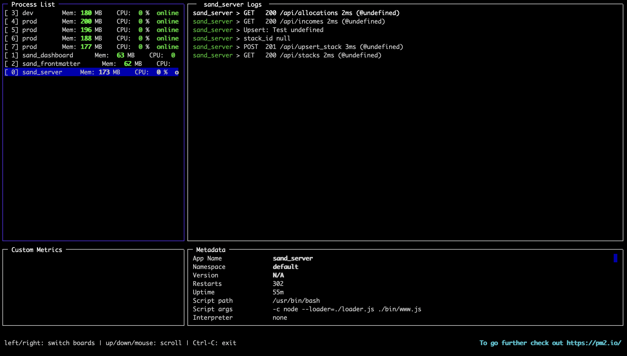 PM2 monit not displaying global logs · Issue #4257 · Unitech/pm2 · GitHub