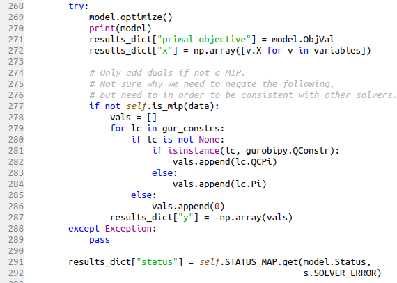 Gurobi interface (still) incorrectly returns SolverError for infeasible model · Issue #673 ...