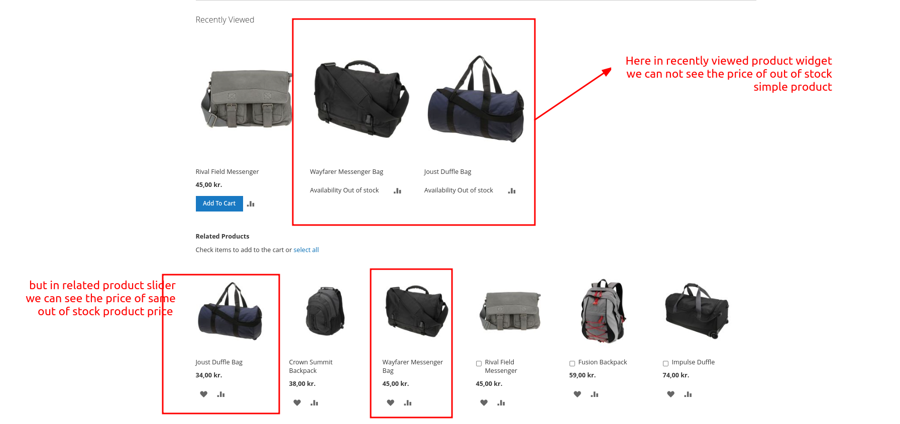 [Issue] issue with the price display in the Recently Viewed widget · Issue #38167 · magento ...