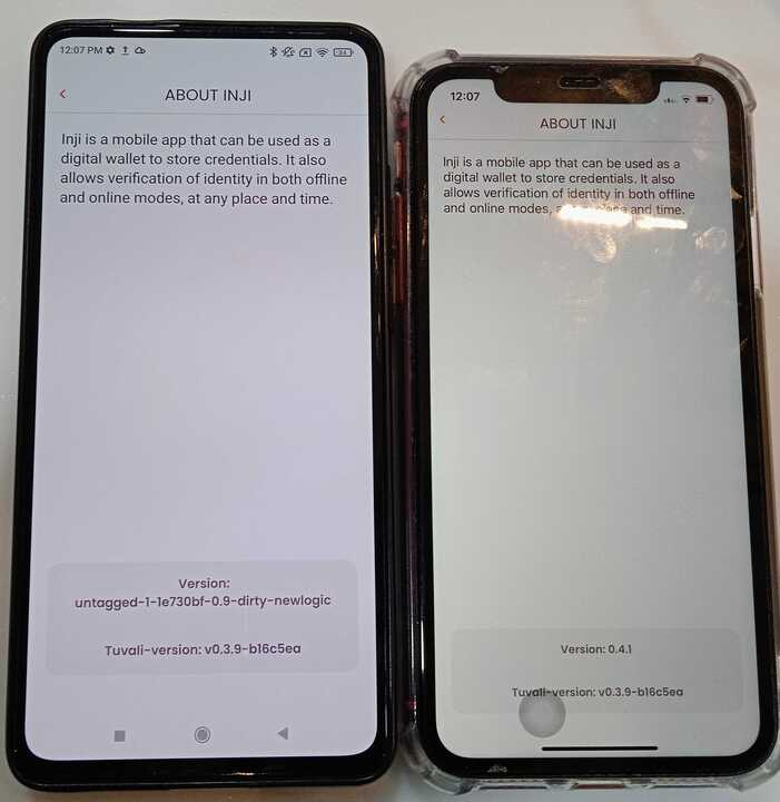 Cross platform: Intermittently sharing is not working · Issue #567 · mosip/inji-wallet · GitHub