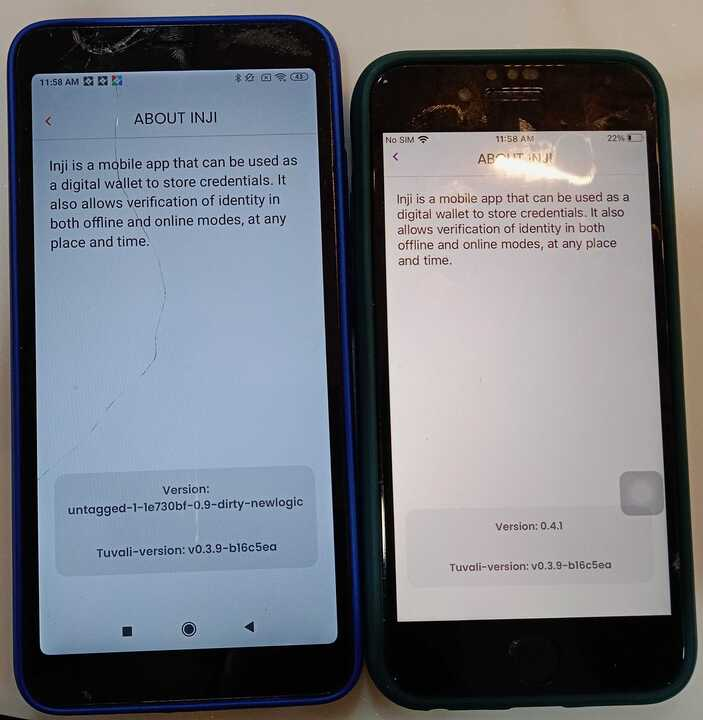 Cross platform: Intermittently sharing is not working · Issue #567 · mosip/inji-wallet · GitHub