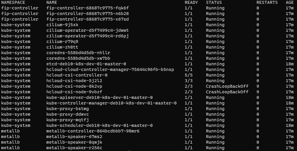 Back Again To `still Connecting To Unix Csi Csi Sock` Issue · Issue 206 · Hetznercloud Csi