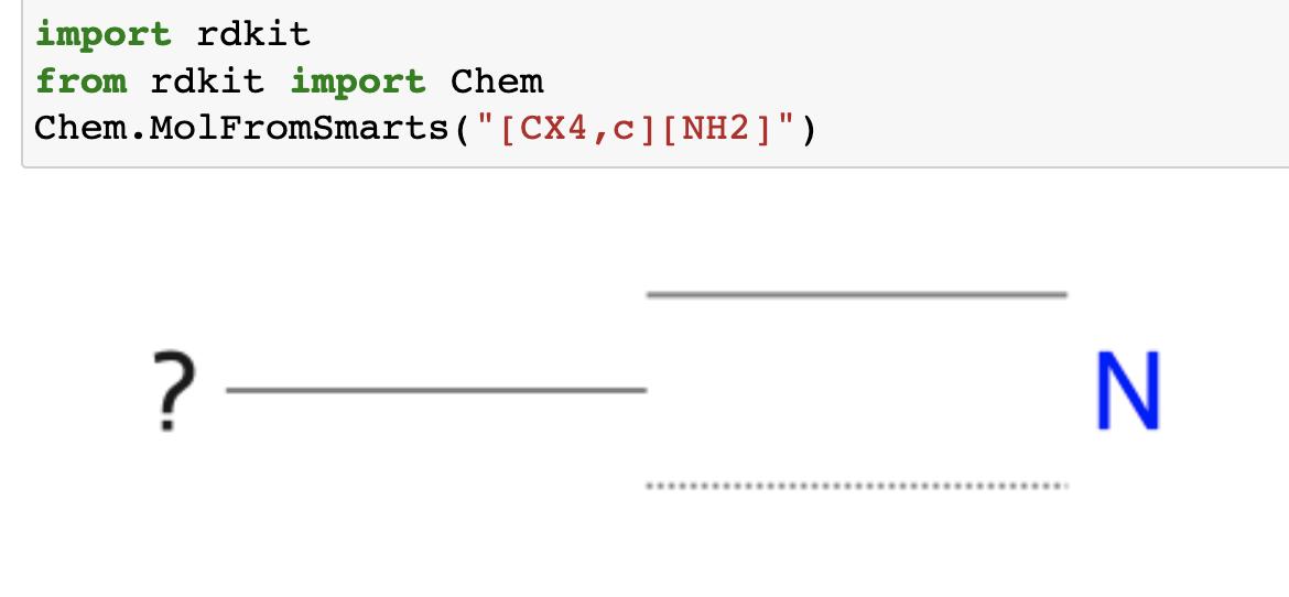 How Can We Make Rdkit Display Smarts Such As [cx4 C][nh2] · Rdkit Rdkit · Discussion 6064 · Github