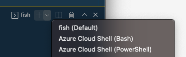 Open bash/powershell in Cloud shell options missing in MacOS Azure Tools Plugin · Issue #41 ...