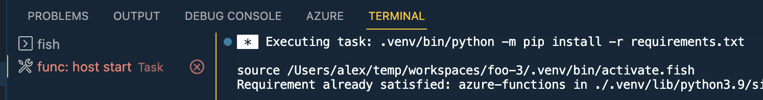 ECONNREFUSED 127.0.0.1:9091 when debugging Python Azure Functions with storage queue triggers in ...