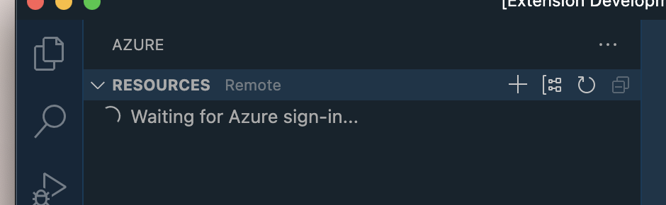 No way to cancel a sign in · Issue #736 · microsoft/vscode-azureresourcegroups · GitHub