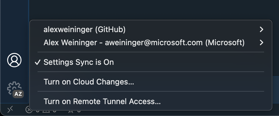 Help Test the New Azure VS Code Extension Authentication · Issue #738 ...