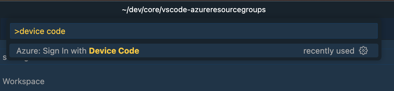 Ability to Login Using a Device Code · Issue #856 · microsoft/vscode-azure-account · GitHub