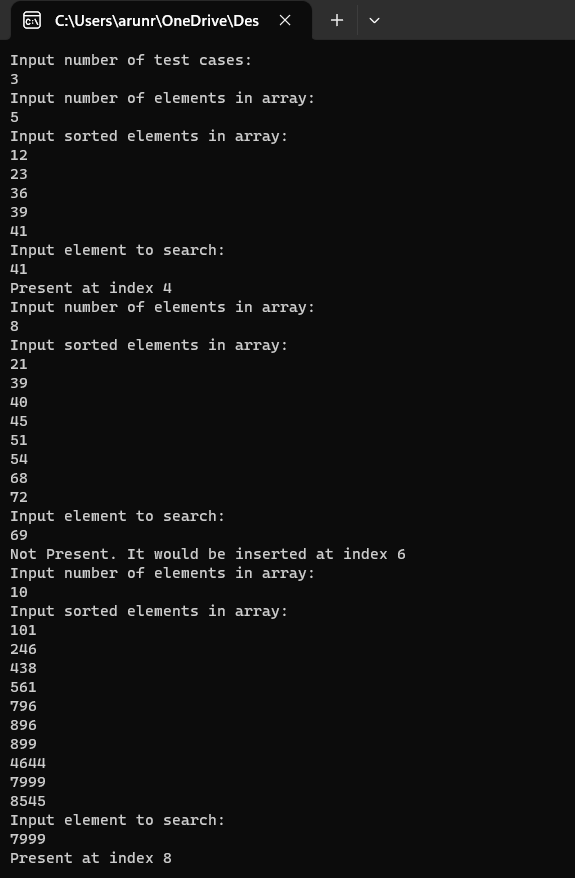 Design And Analysis Of Algorithm Daa Output Week 1md At Main 0074
