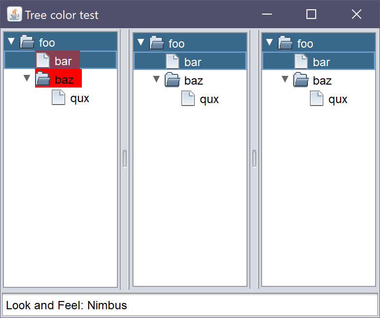 FlatLaf doesn't allow to set background color of tree nodes · Issue ...