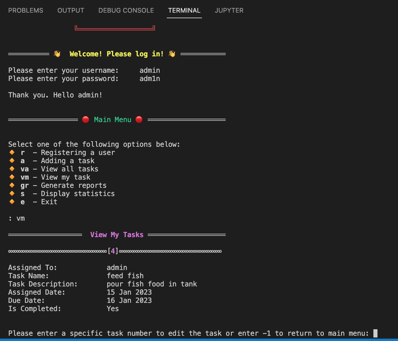 GitHub - GazMorton/Task-Manager-Program: Capstone Projects