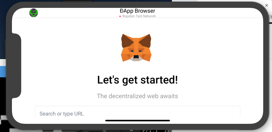 Fix navbar in landscape mode · Issue #362 · MetaMask/metamask-mobile · GitHub