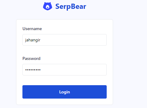 Unable to login · Issue #77 · towfiqi/serpbear · GitHub